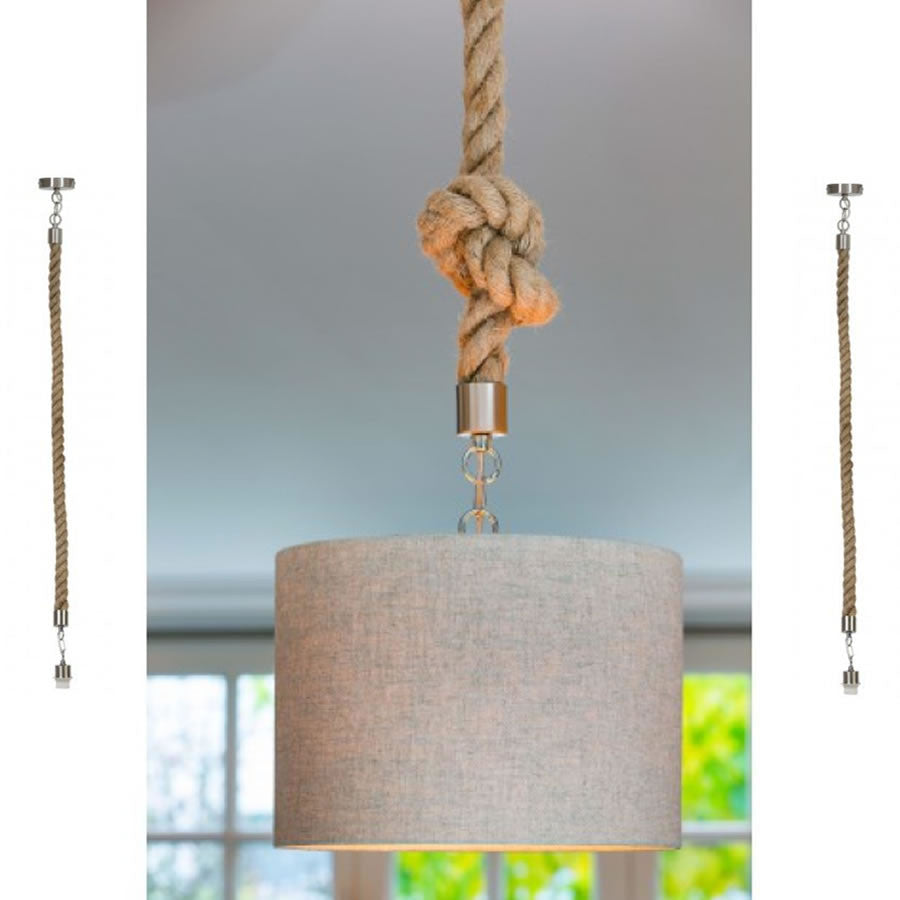 Stylish Rope Pendants – Cowshed Interiors Limited