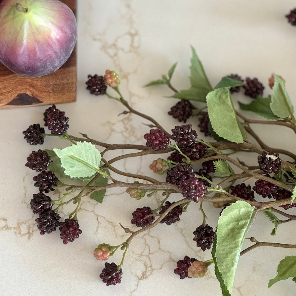 Faux Blackberry Spray – Cowshed Interiors
