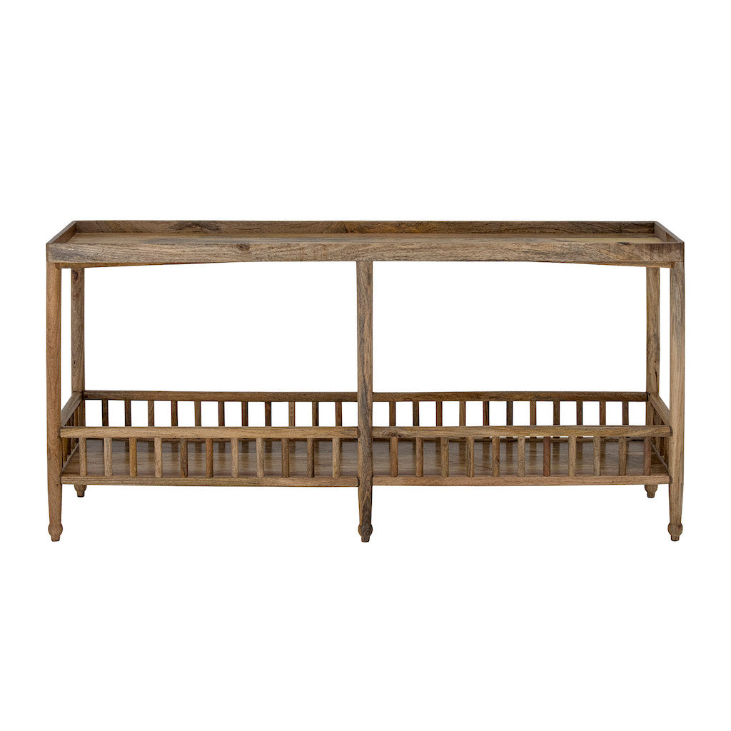 Mango Wood Gallery Console Table – Cowshed Interiors